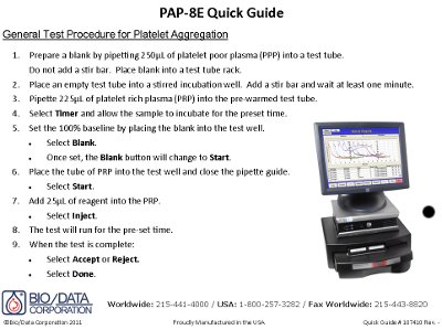 Free Quick Guide Released for Platelet Aggregation Testing | Labcompare.com