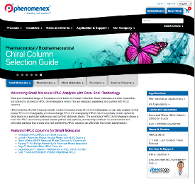 Phenomenex Launches Innovative, Industry-Focused Websites | Labcompare.com