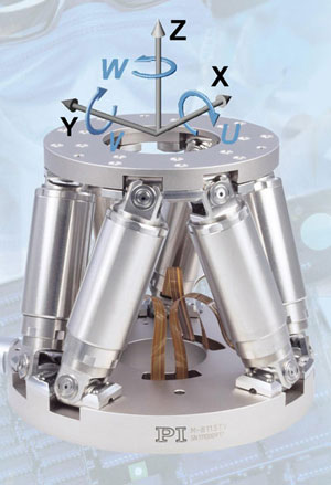 6-Axis Parallel Positioner: Versatile Miniature Hexapod for Precision ...