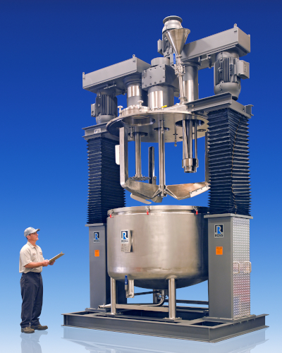 Novel Triple Shaft Mixer with Powder Induction Manifold | Labcompare.com