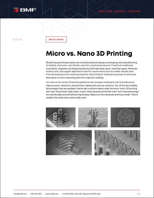 Micro vs Nano 3D Printing | Labcompare.com