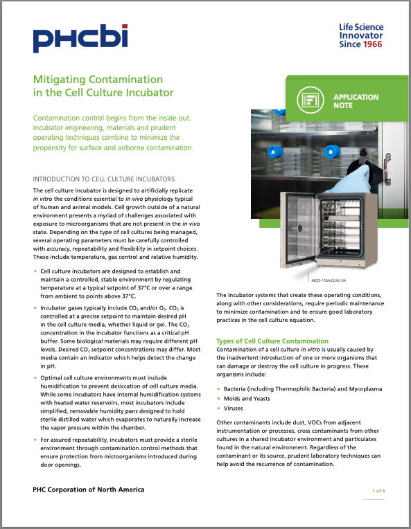 Mitigating Contamination in the Cell Culture Incubator | Labcompare.com