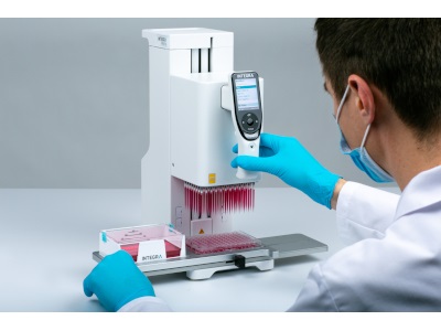 MINI 96 Channel Portable Electronic Pipettes from INTEGRA Biosciences ...