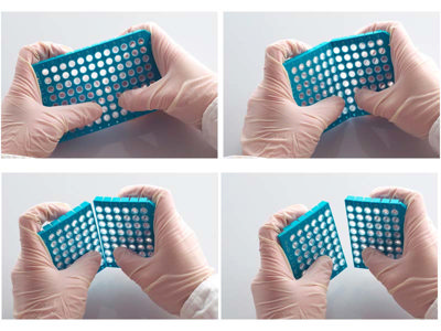 4titude FrameStar® Breakable Vertically PCR Plate, Low Profile 4ti-1200 ...