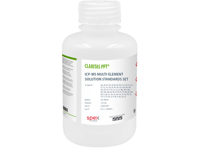 ICP-MS Multi-Element Solution Standards Set with Mercury, 10 µg/mL (10 ...