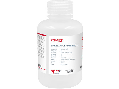 ICP Spike Sample 1, 125 mL SPIKE-1 from Spex CertiPrep | Labcompare.com