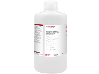 Quality Control Standard 7 for AA & ICP, 500 mL QC-7-500 from Spex ...