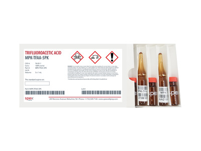 Trifluoroacetic Acid Mobile Phase Modifier for HPLC/LCMS MPK-TFAA-5PK from Spex CertiPrep ...