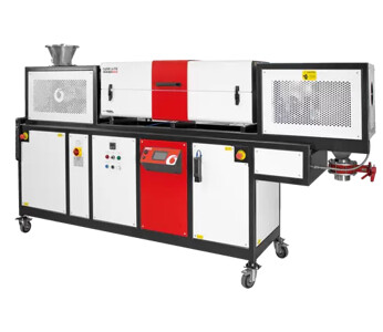 TSR 1 1 Zone Rotating Split Tube Furnace from Verder Scientific ...
