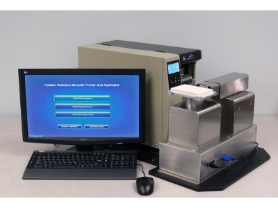 PA1000 Microplate Bar Code Print & Apply System from Hudson Robotics ...