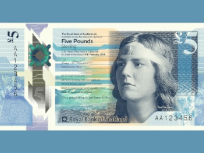 Fingerprints are Harder to Detect on Scotland’s Polymer Banknotes