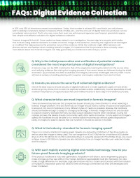FAQs: Digital Evidence Collection