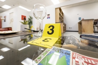 University Unveils Interactive Crime Scene House