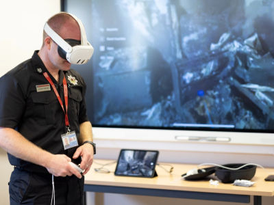 VR technology could revolutionize fire scene investigation
